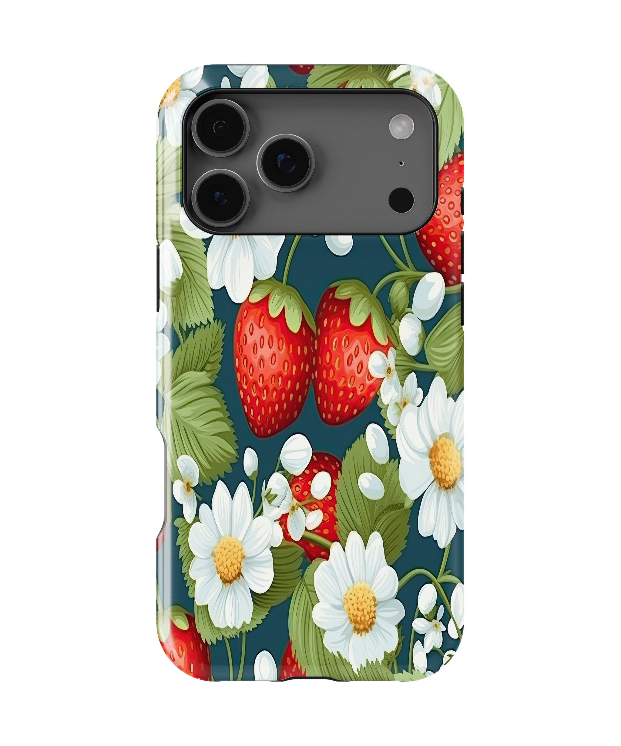 Strawberry Vine Oasis Case for Apple iPhone | CaseSwagger